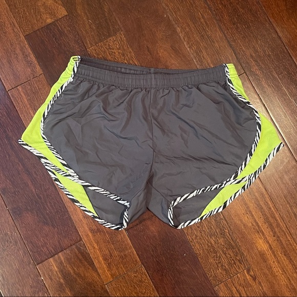 Soffe | Shorts | Soffe Dark Gray And Neon Yellow Zebra Shorts | Poshmark